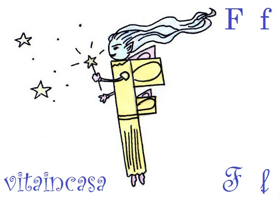 Lettere animate: la F di Fata – VITAINCASA il lato rosa della vita