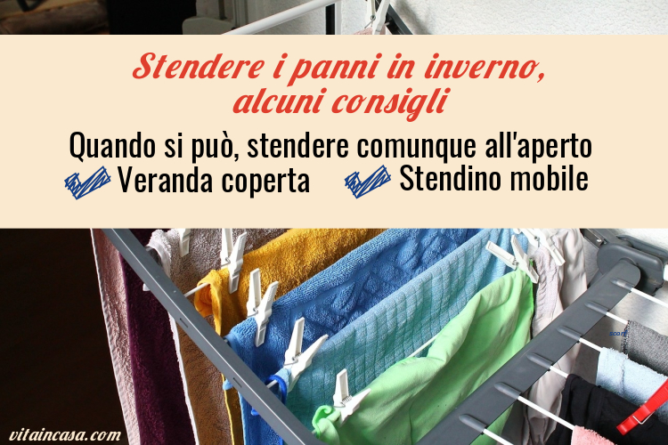 Stendere i panni in inverno, alcuni consigli – VITAINCASA il lato rosa ...