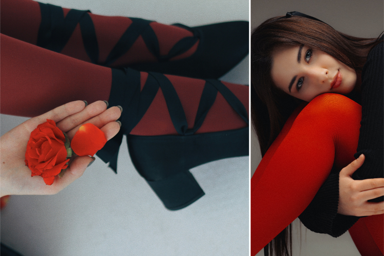 Qualcosa di rosso: i collant – VITAINCASA il lato rosa della vita